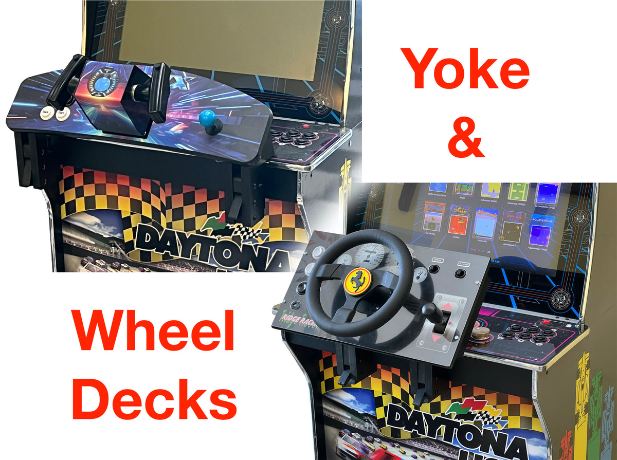 Yoke and Wheel Decks v2.0 – Buy Stuff Arcades