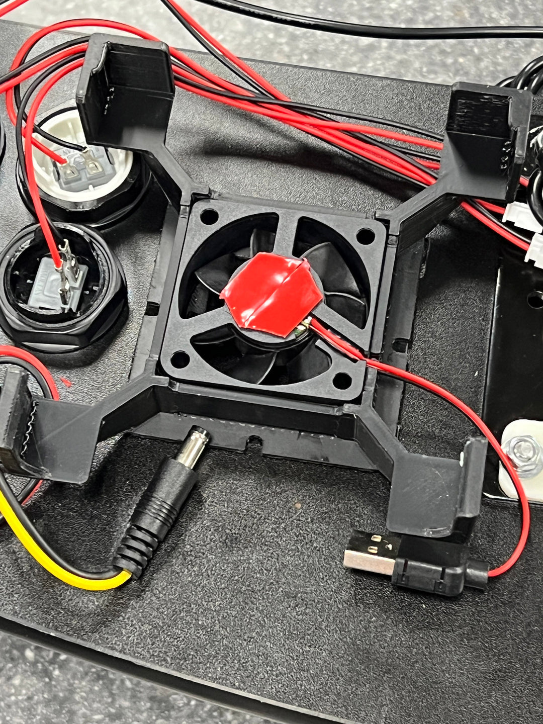 Gaming Box Mount with fan holder – Buy Stuff Arcades