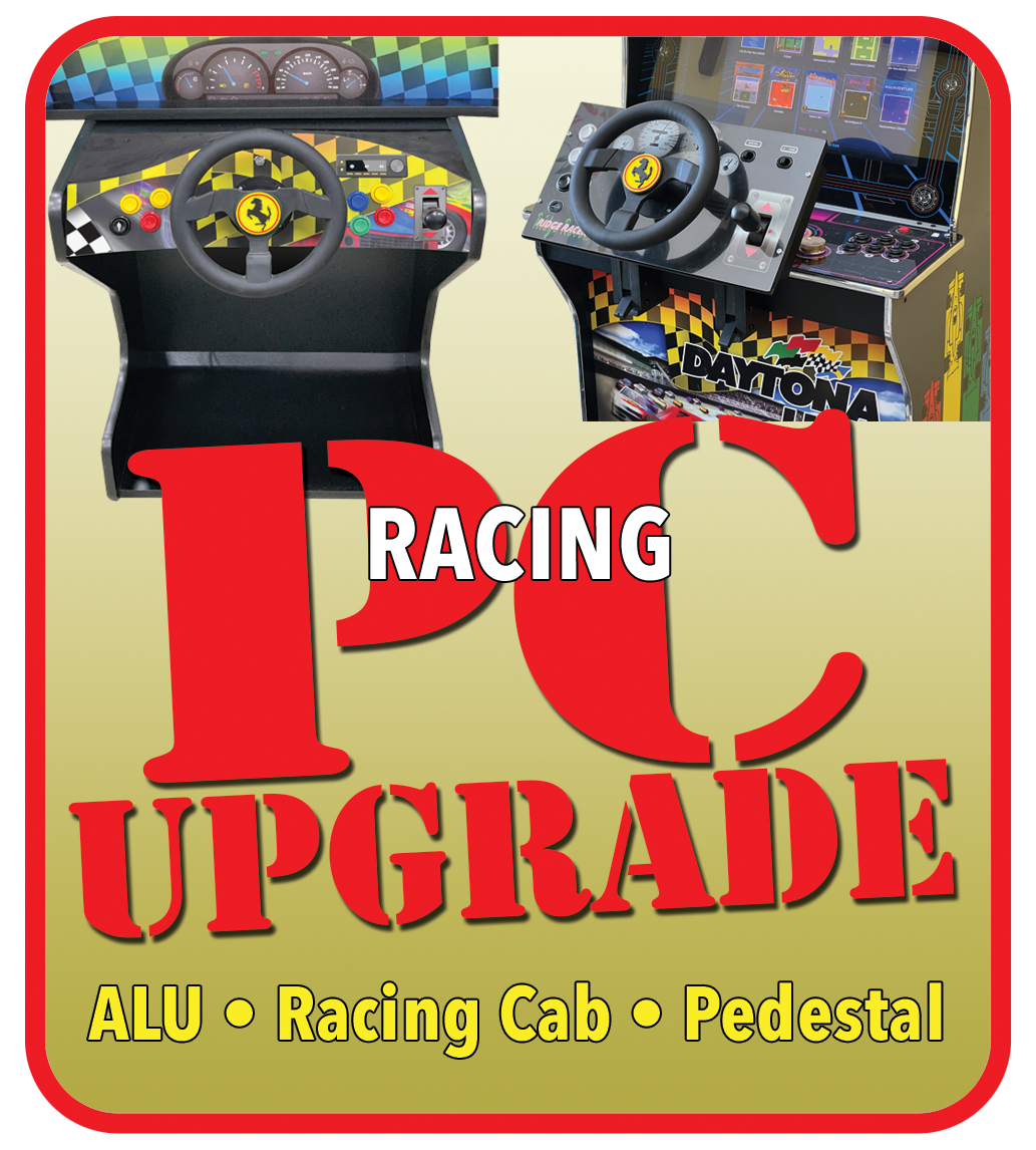 Racing PC Upgrade Kit for Widescreen ALU/Racing Cabs – Buy Stuff Arcades